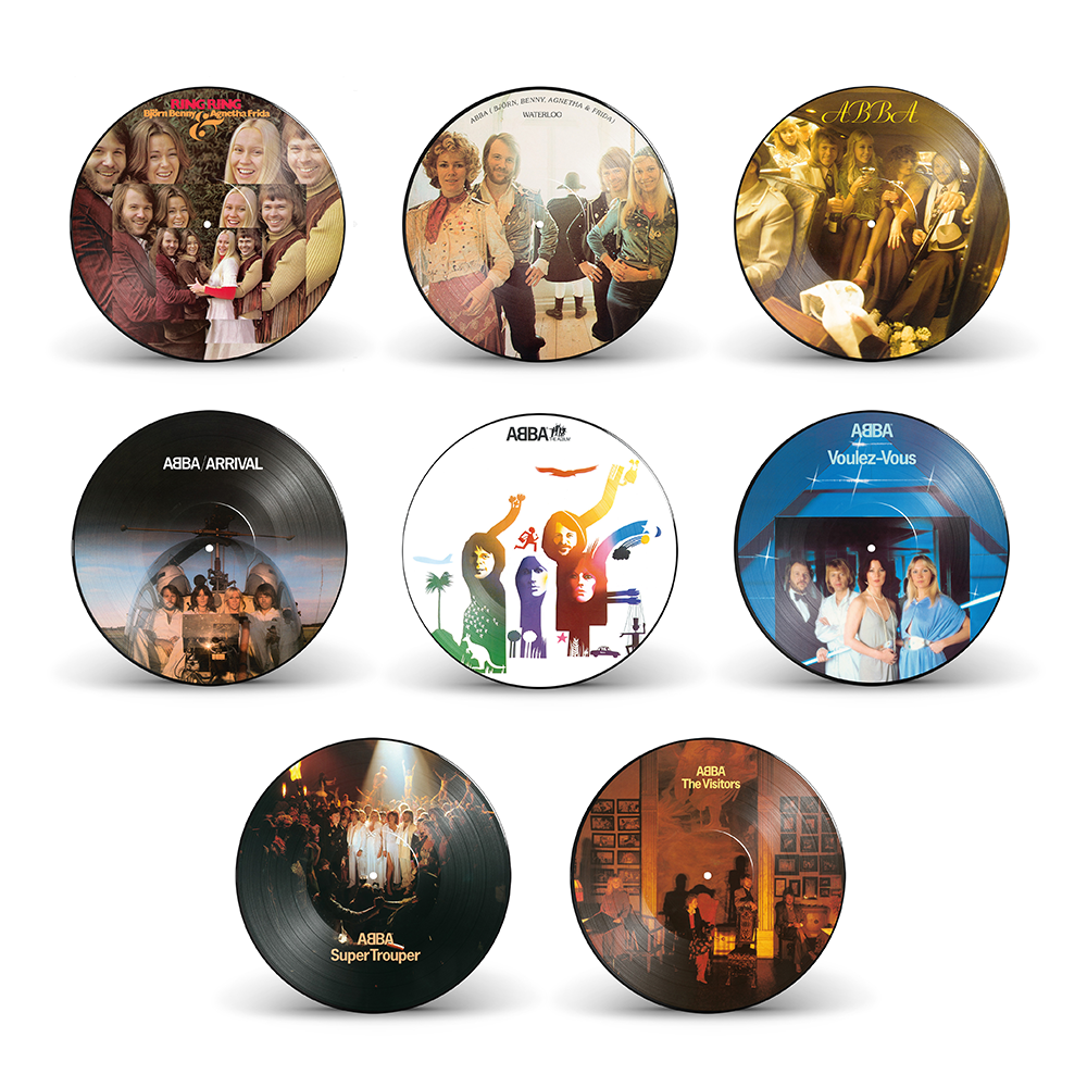 8 LP Picture Disc Bundle - ABBA Official Store