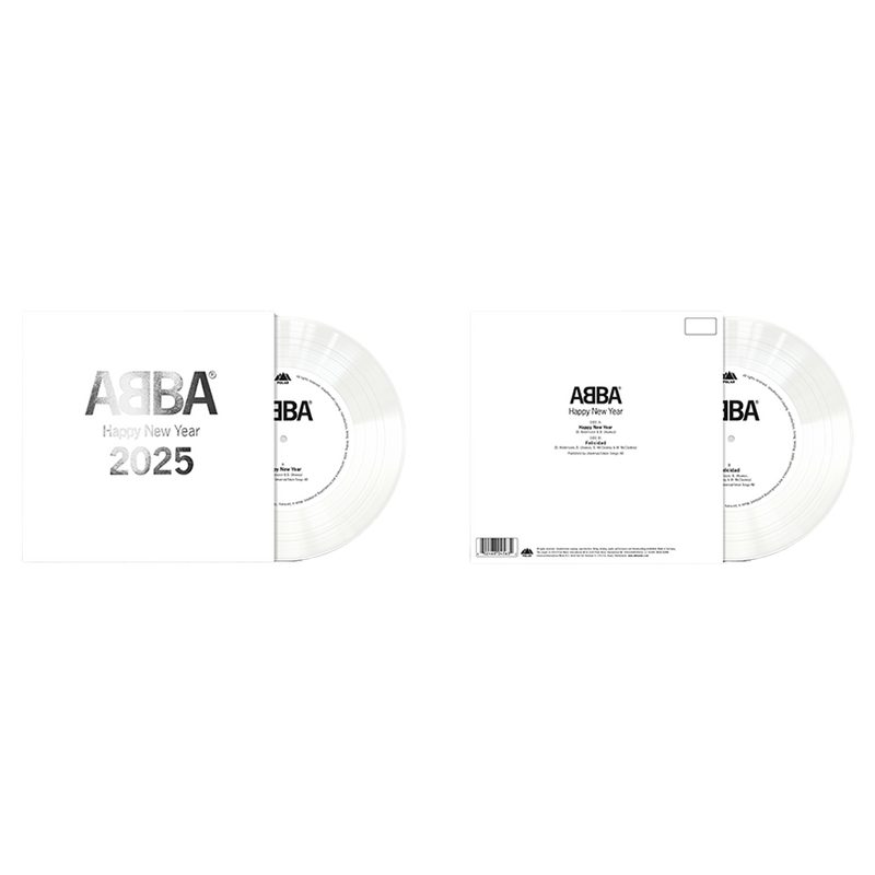 ABBA Happy New Year (7″ Single – 2025) - ABBA Official Store